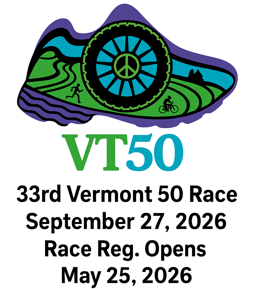 Vermont 50 Mountain Bike or Ultra-Run Race Mt. Ascutney Vermont